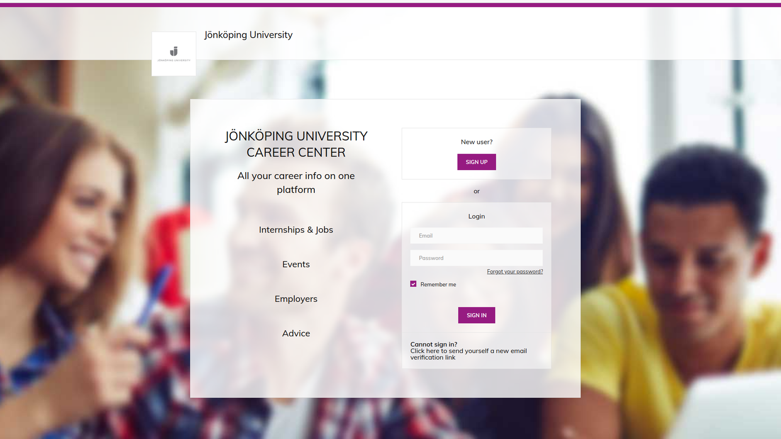 JobTeaser - JU´s egen jobbportal - Jönköping University